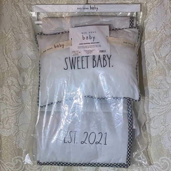 Rae Dunn | Other | Rae Dunn Sweey Babyest 22 Quilt Set | Poshmark